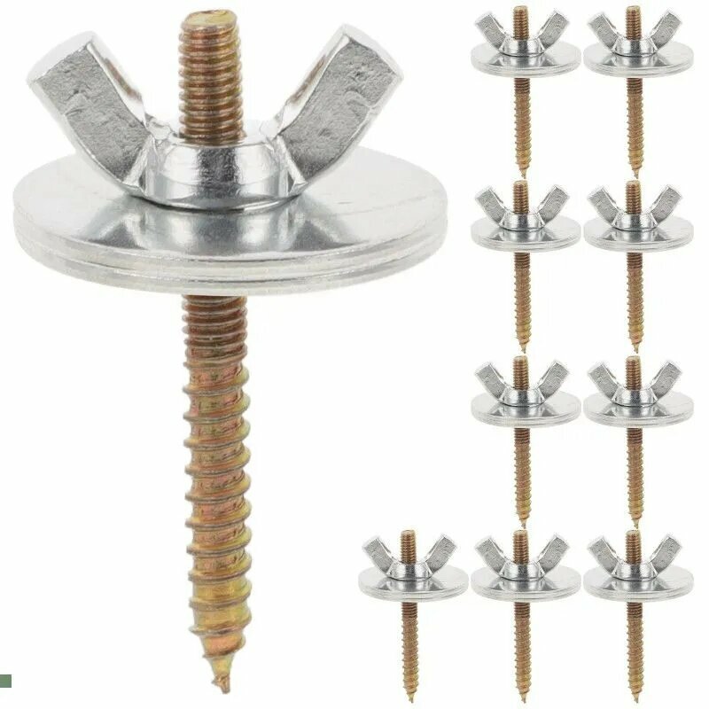 Аксессуары для крепления птичьего жердочки, принадлежности для клетки, стойки, винты, стопор, регулируемые зажимы для садовых растений, комплект опор