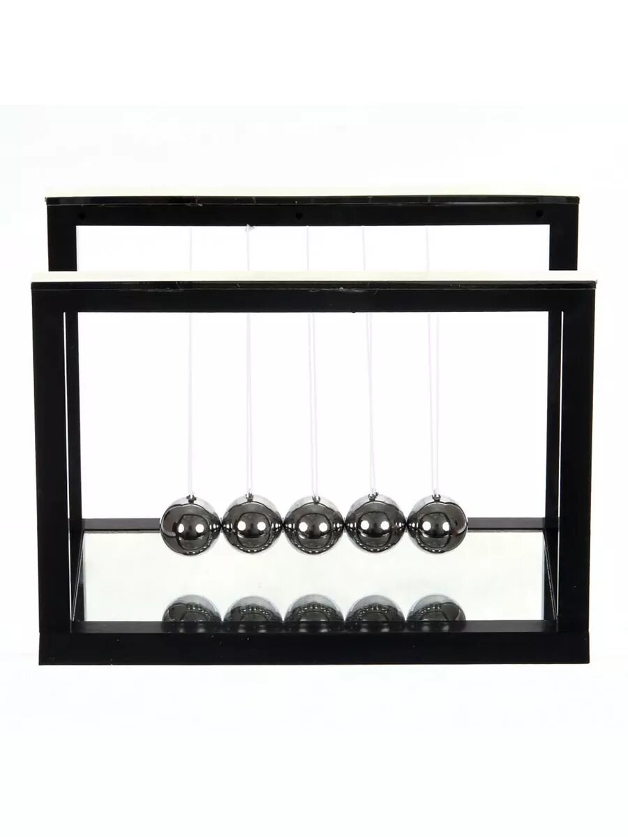 Маятник-антистресс Remecoclub Шары Ньютона, длина 16 см, высота 12 см