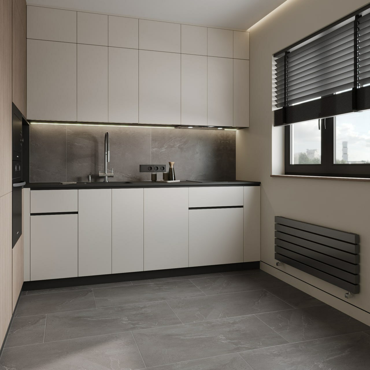 Кварц виниловый ламинат Floorwood Zarro Селт Медлент толщина 5 мм , защ. слой 0,5( 1,805 кв. м.)