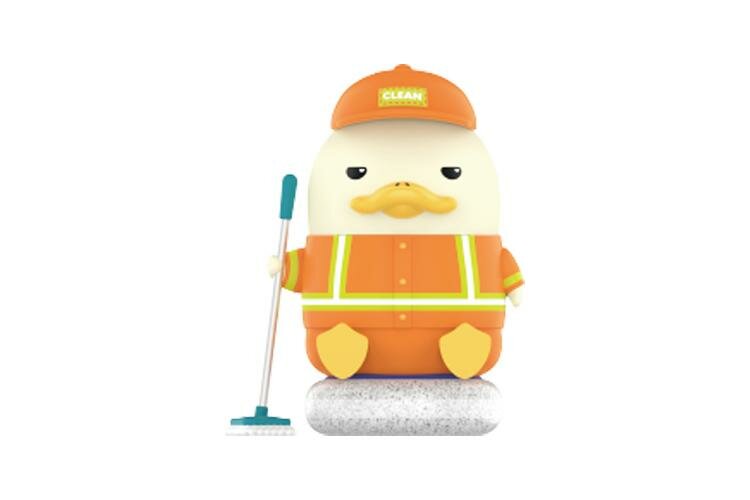 Коллекция фигурок унисекс POP MART Duckoo Dreamy Player, одиночная, Confirmed-Ice Hockey YA (Open)
