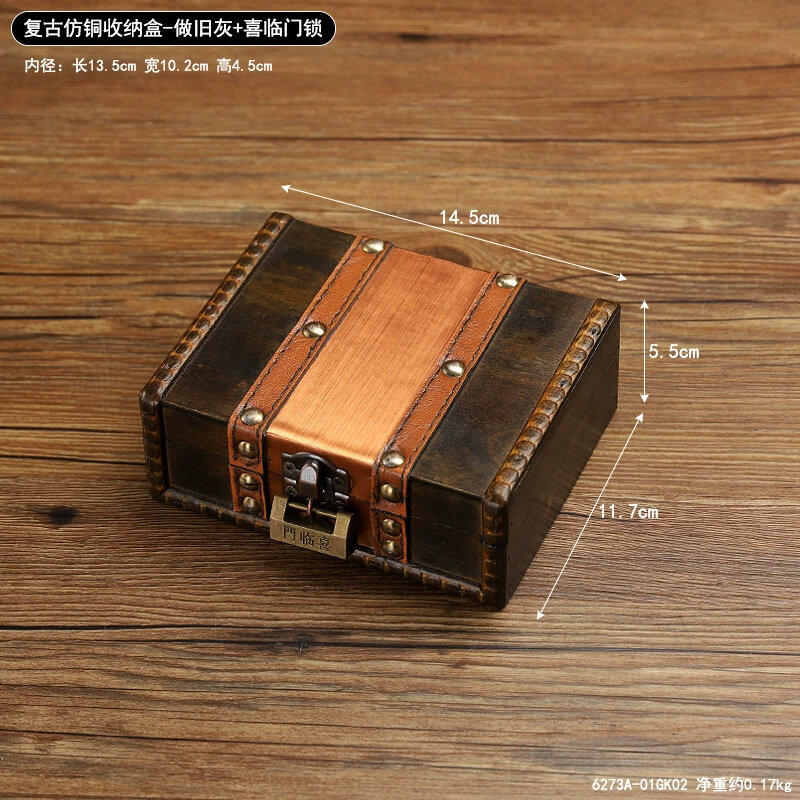 2026 Ретро деревянная коробка для хранения, коробка для подарков с ремнем для часов, коробка для съемок фильмов, коробка для декора витрины магазина