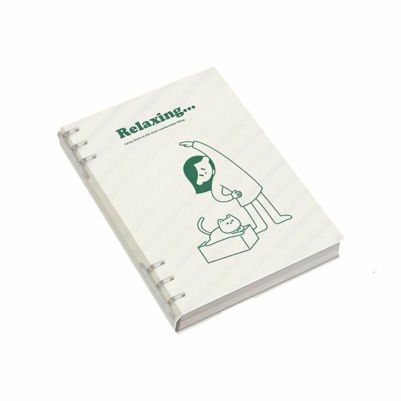 Отделяемый блокнот A5/B5, Зеленый - B5