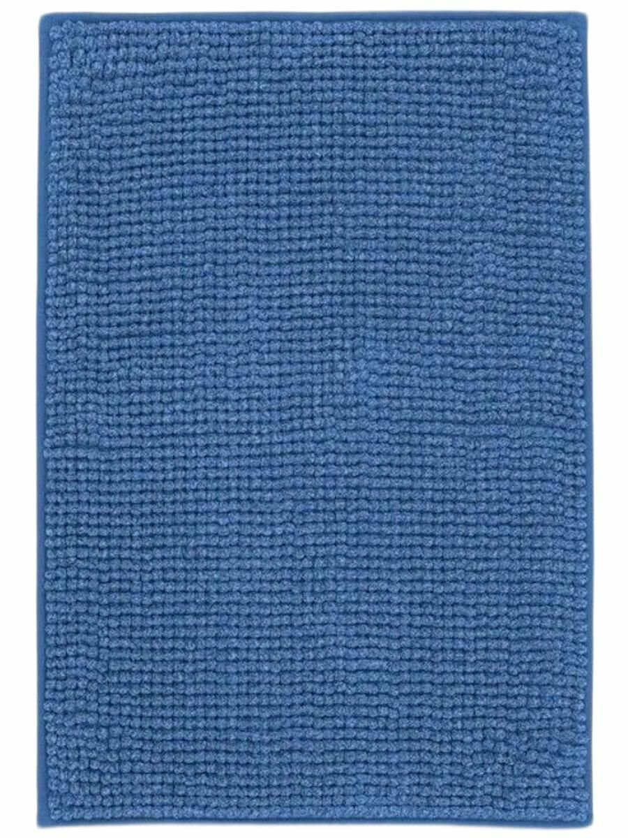 IKEA TOFTBO коврик для ванной, цвет темно-синий, размер 60*40 см