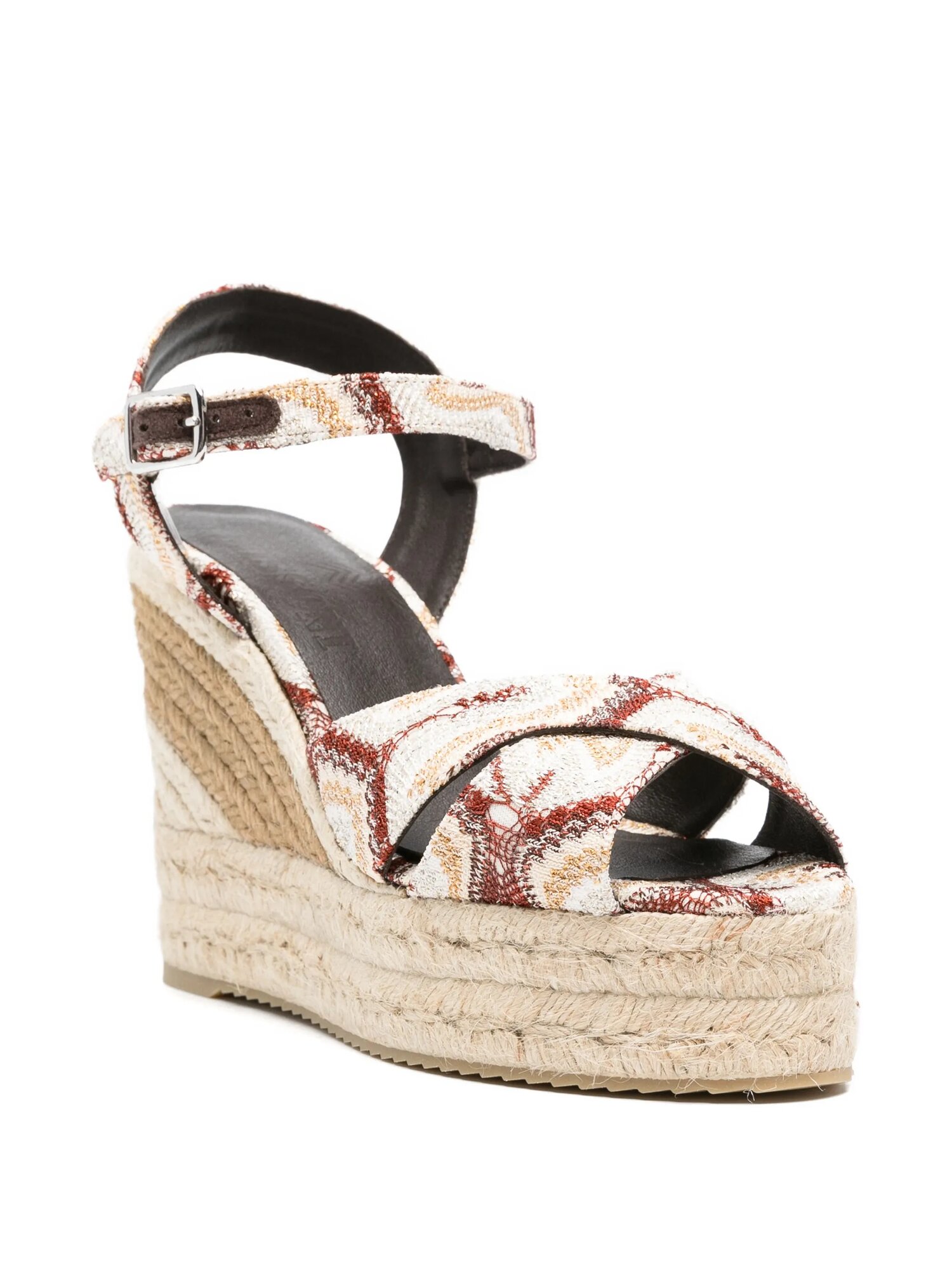 Эспадрильи Missoni Woven-platform espadrilles, размер 36, разноцветный — фото 1