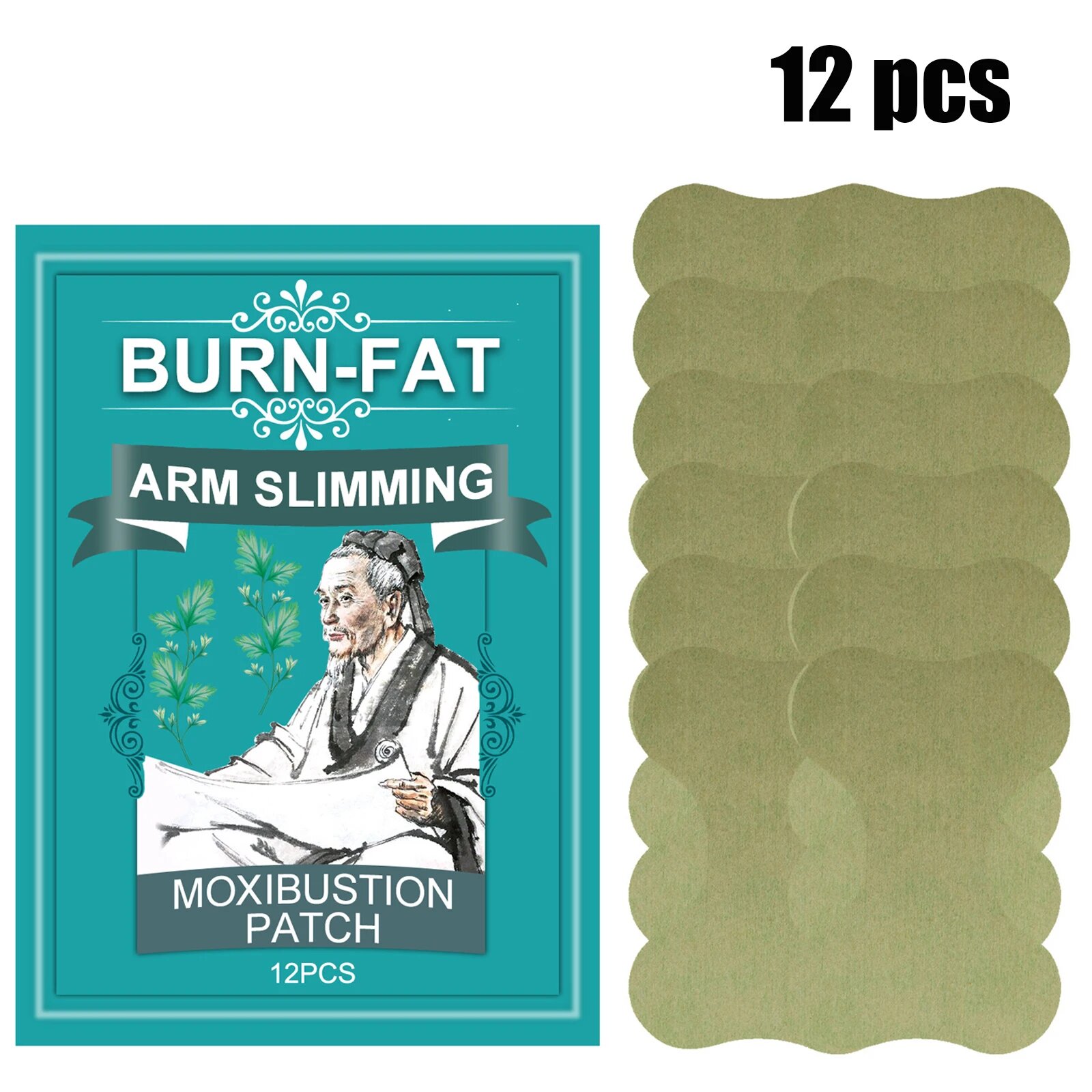 Пластырь для похудения SOUTH MOON 12/24 шт. 12pcs in bag