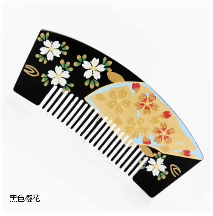 Заколка для волос Канзаши Сакура Cherry