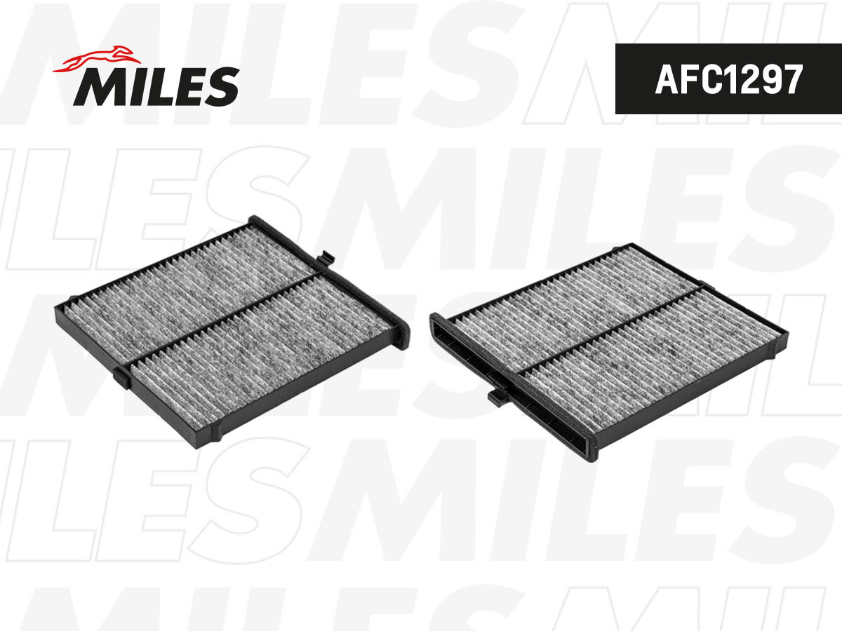 Фильтр салона Mazda 3 (BM) 13-, 6 (GJ) 13-, CX-5 13- Miles угольный