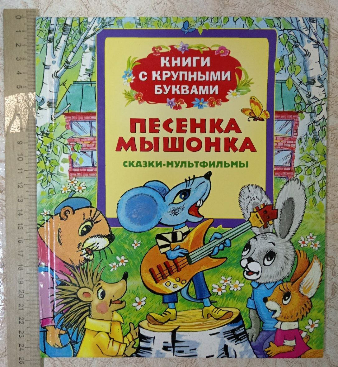 Песенка мышонка. Книги с крупными буквами