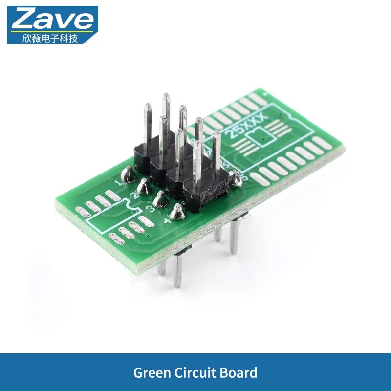 Модуль переходник ZAVE DIP8 Green Circuit Board