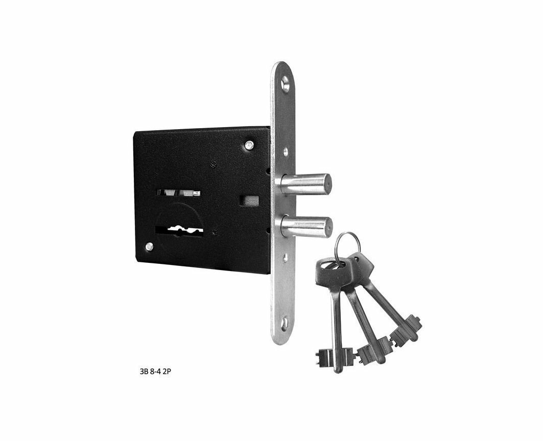 Замок врезной омега ЗВ 8-4.2Р (сувальдный)