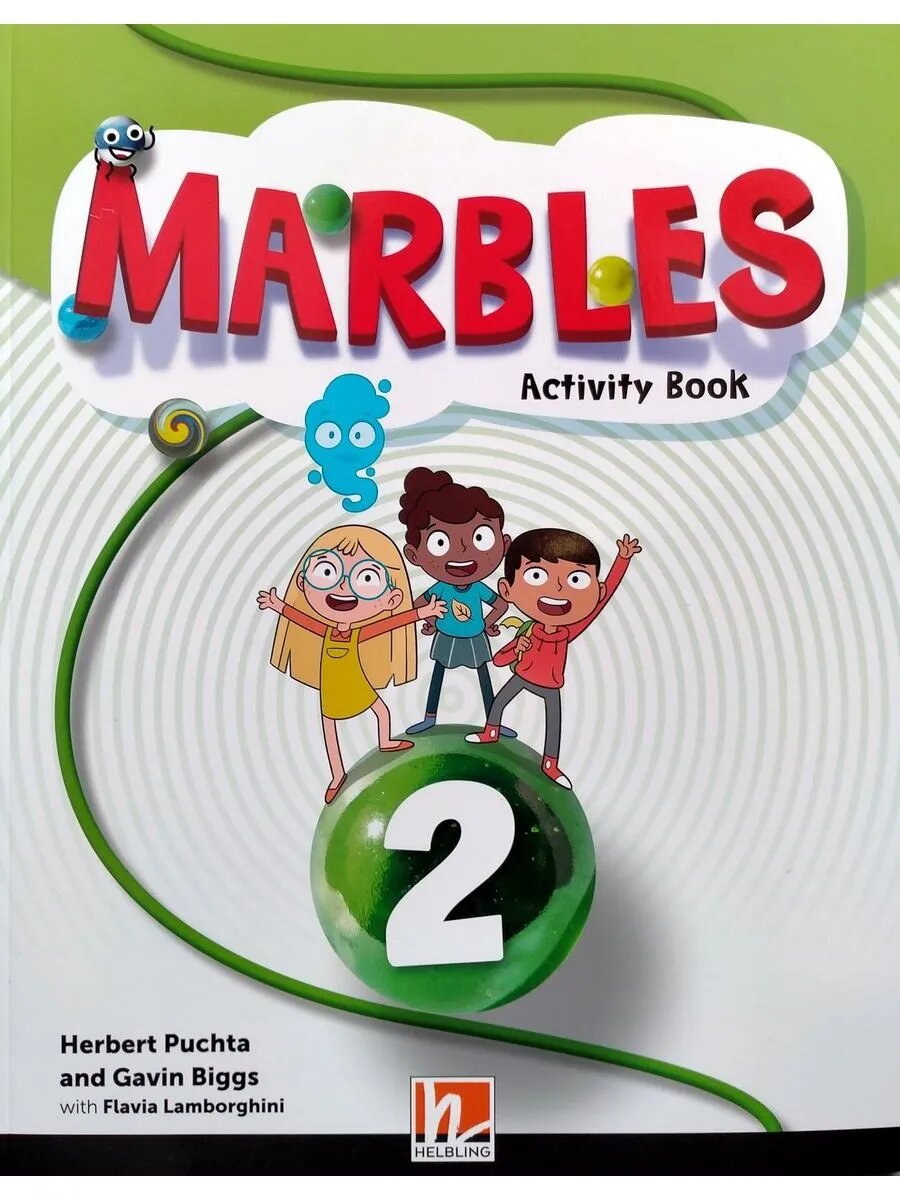 Marbles 2 Activity Book + app + e-zone начальная школа | Helbling Languages