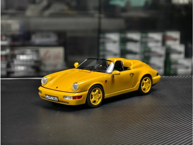 Машинка Norev 1:18 Порше 911 Speedster 1993 Модель легкосплавного автомобиля