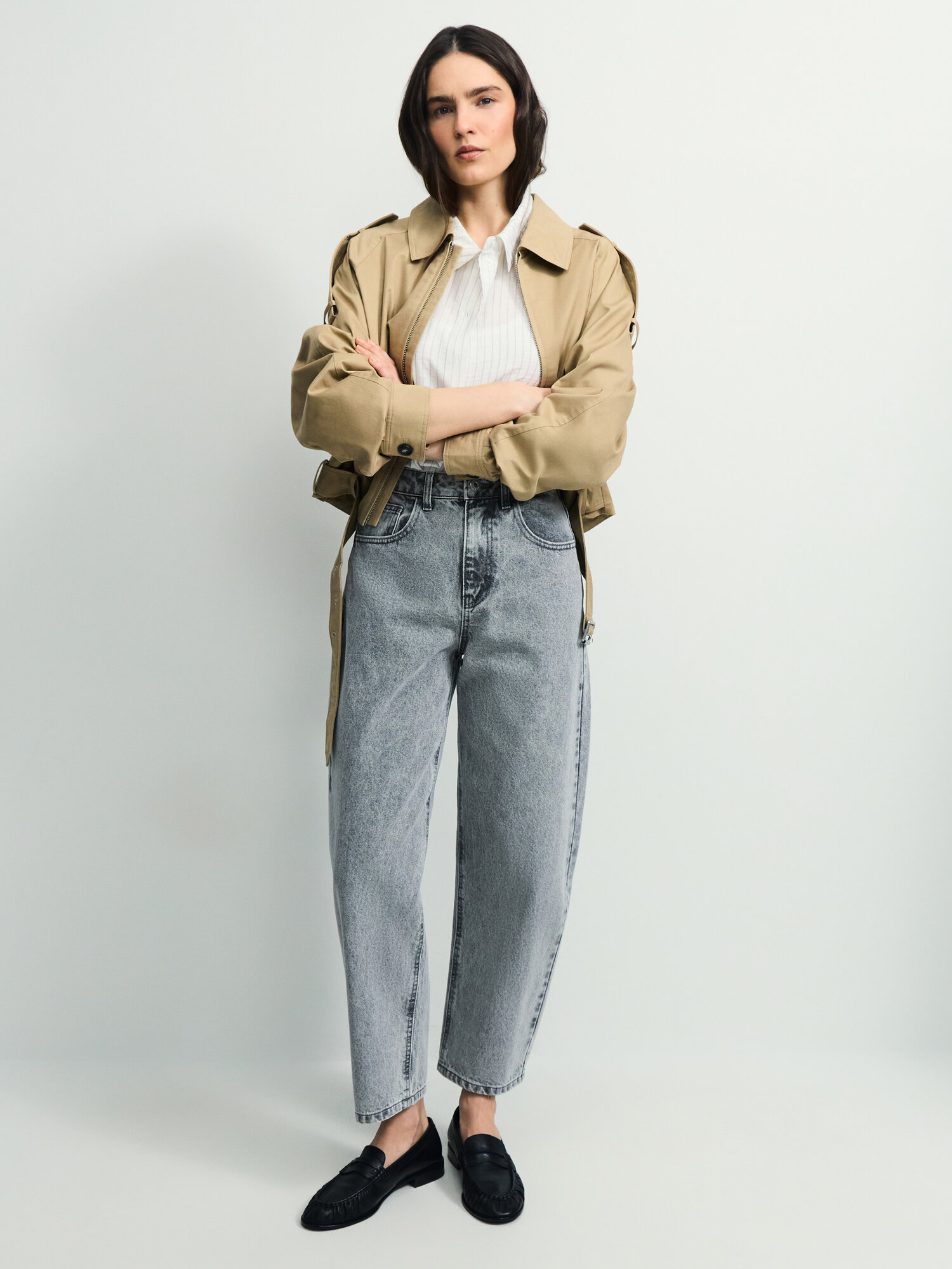 Джинсы бананы 