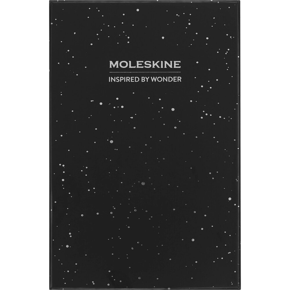 Moleskine SKBOXL7063S1 Блокнот moleskine limited edition nasa-inspired, large 130х210 мм, 176 стр, линейка, серебристый, moon