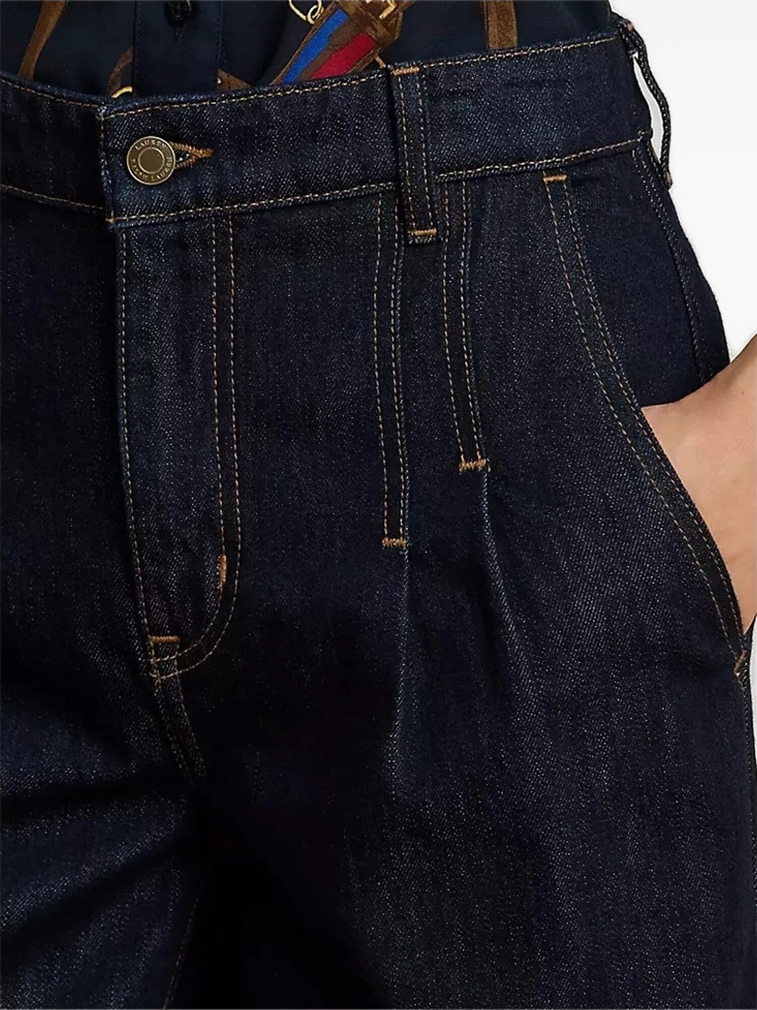 Джинсы Lauren Ralph Lauren Pleated jeans, размер 40 — фото 1