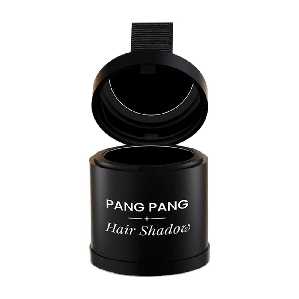 Пудра для линии роста волос, пудра для маскировки лысин, пудра для подкрашивания корней, пудра для затемнения линии роста волос, черная пудра для маскировки лысин, пудра для подкрашивания волос для женщин и мужчин.