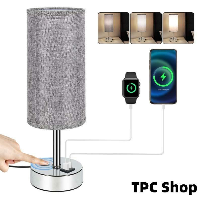 Настольная лампа сенсорная с USB-зарядкой и регулировкой яркости
