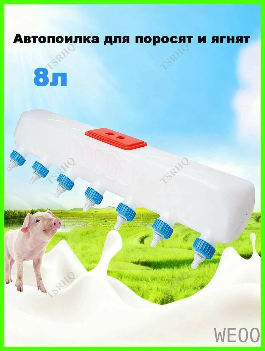Маленький Кормушка Для Молока Автопоилка Для Поросят И Ягнят 8л