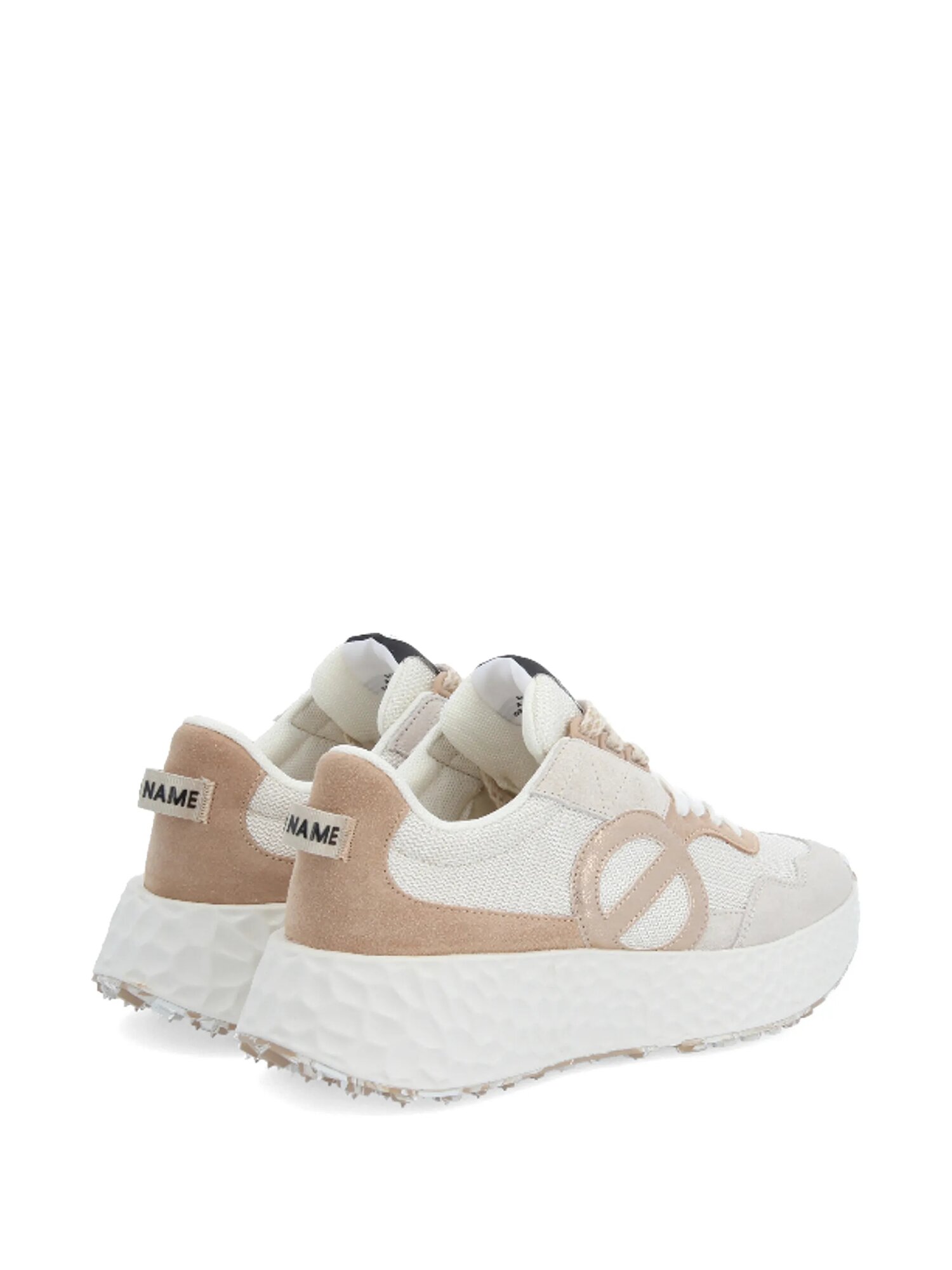 Кроссовки NO NAME Logo panelled sneakers, размер 40, разноцветный — фото 1