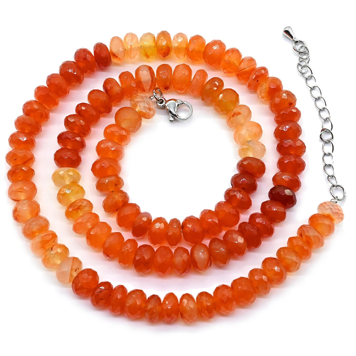 Бусы, сердолик