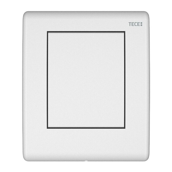 Панель смыва для писсуара TECE TECEplanus 9242312 металлическая, белый матовая