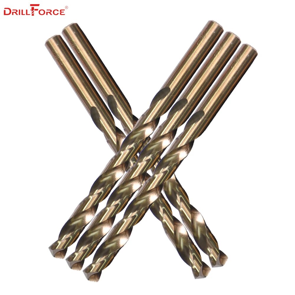 Набор сверл DRILLFORCE M35 7-13 мм, 12,5 мм