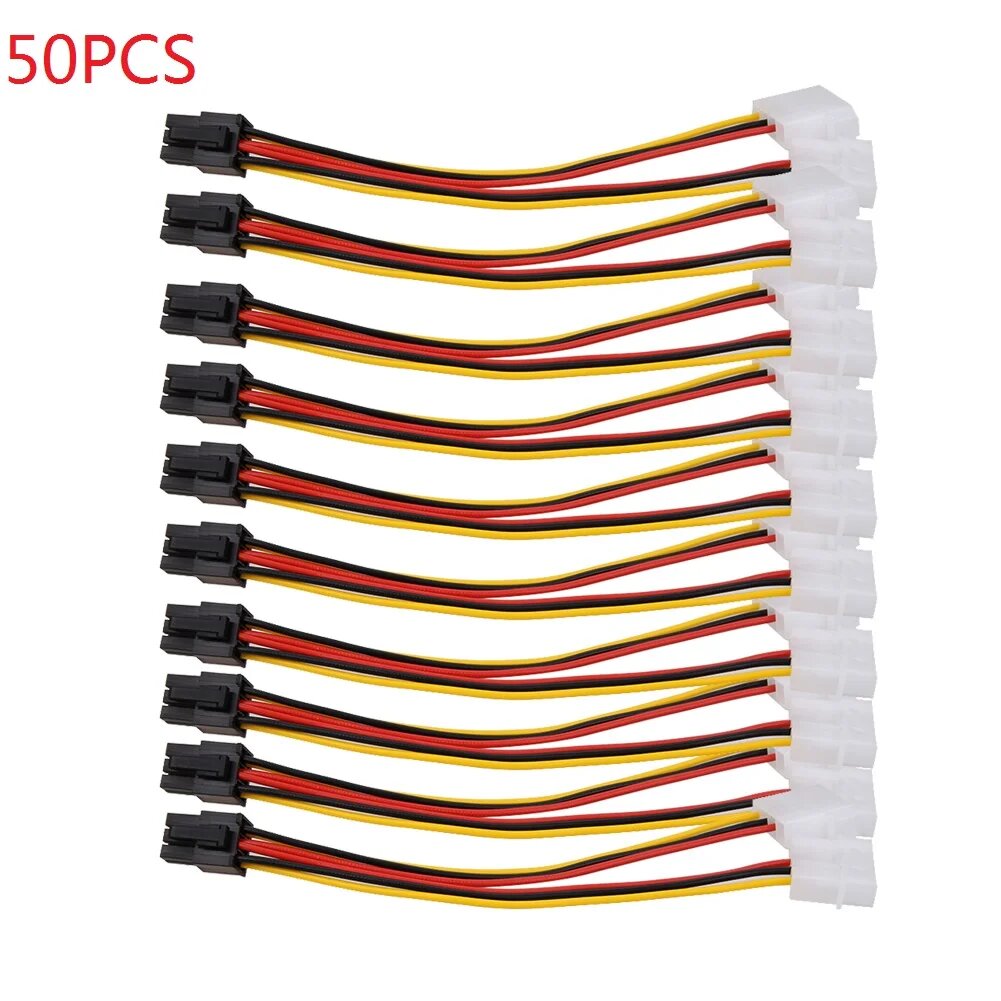 50шт. Кабель питания 4-Pin Molex