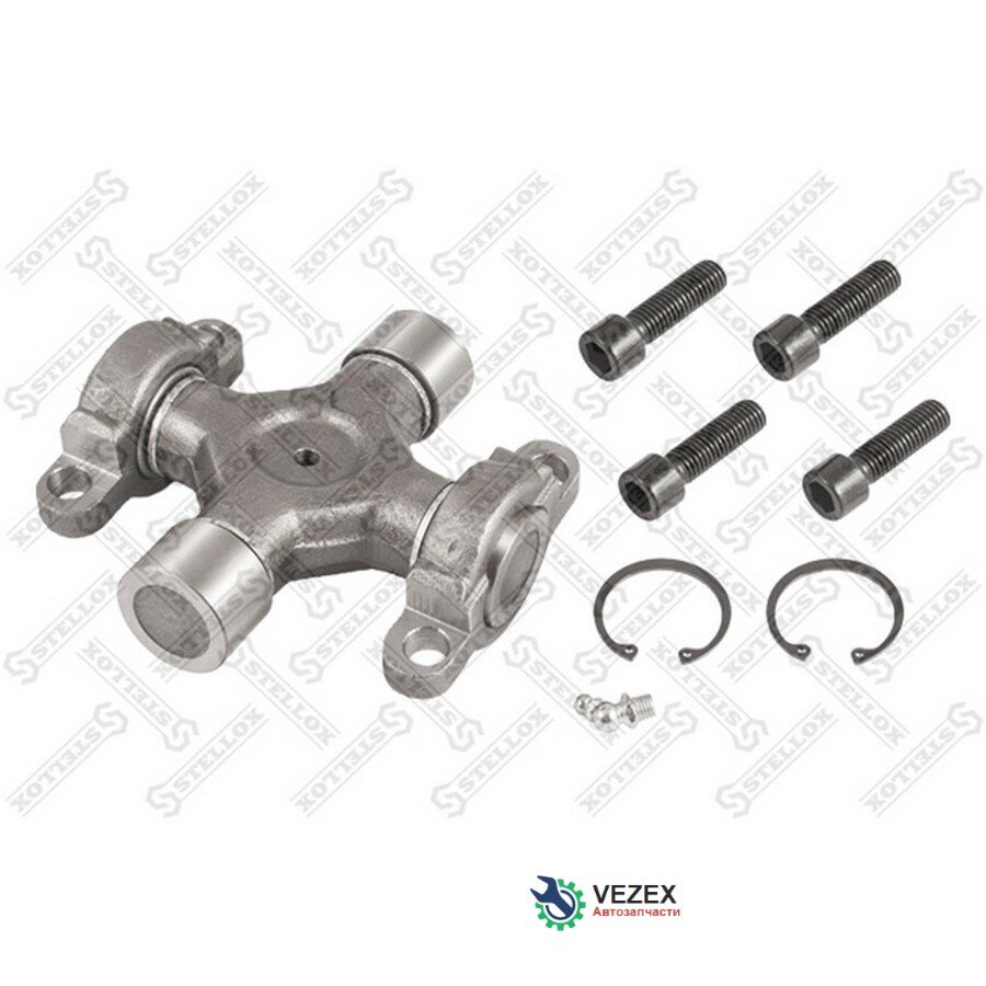 STELLOX 8467344SX крестовина кардана! с креплением\ Scania