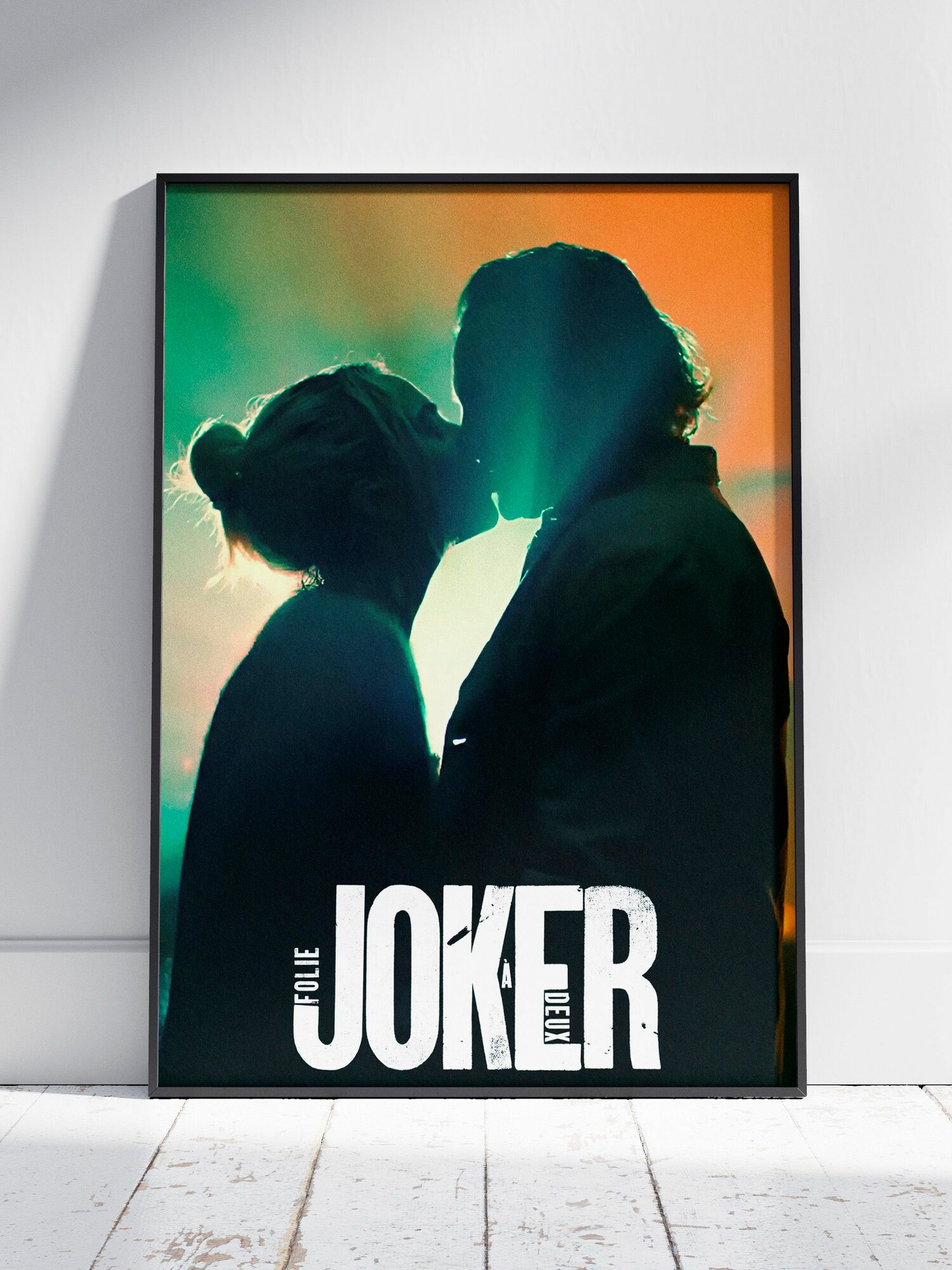 Плакат на стену для интерьера Joker 2019 (Джокер - безумие на двоих 1) - Постер по фильму и кино формата A4 (21x30 см)