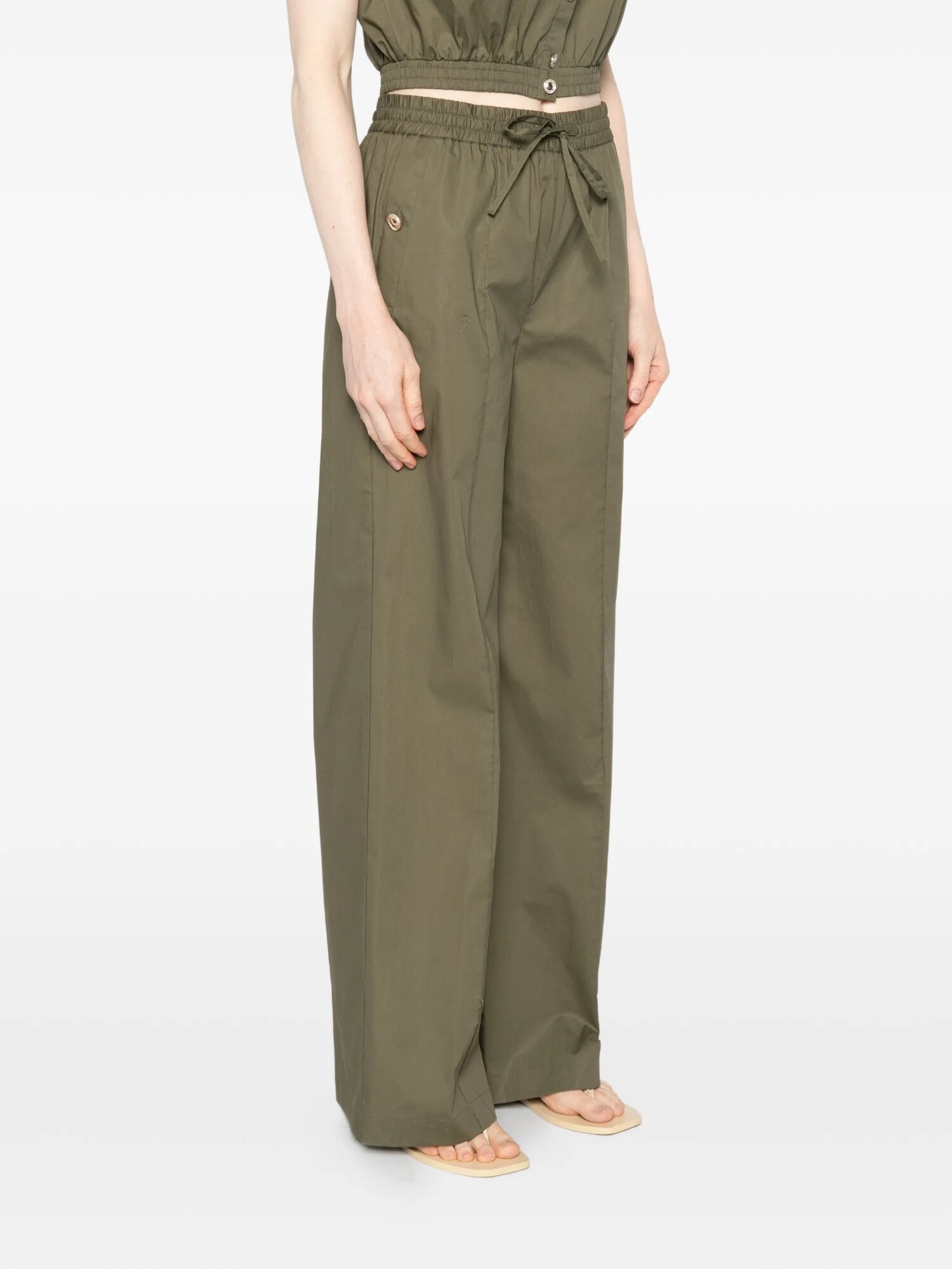 Брюки Twinset Milano Drawstring pants, размер 48 — фото 1