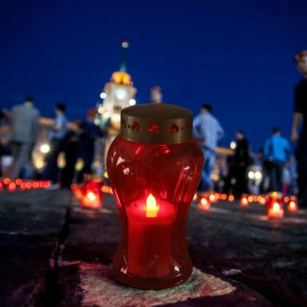 Свечи церковные, 17 см х 8.4 см, 1 шт