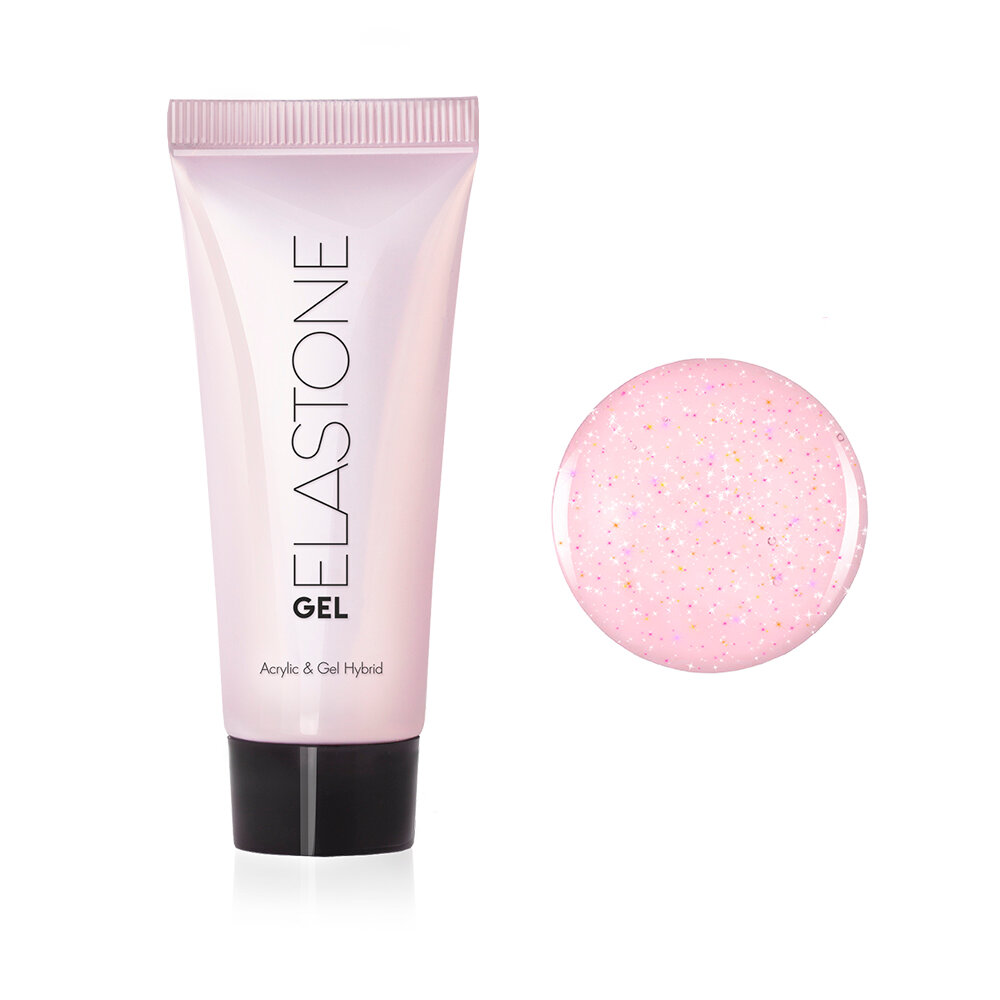 RuNail, Elastone Gel №6060, с шиммером, 18 мл