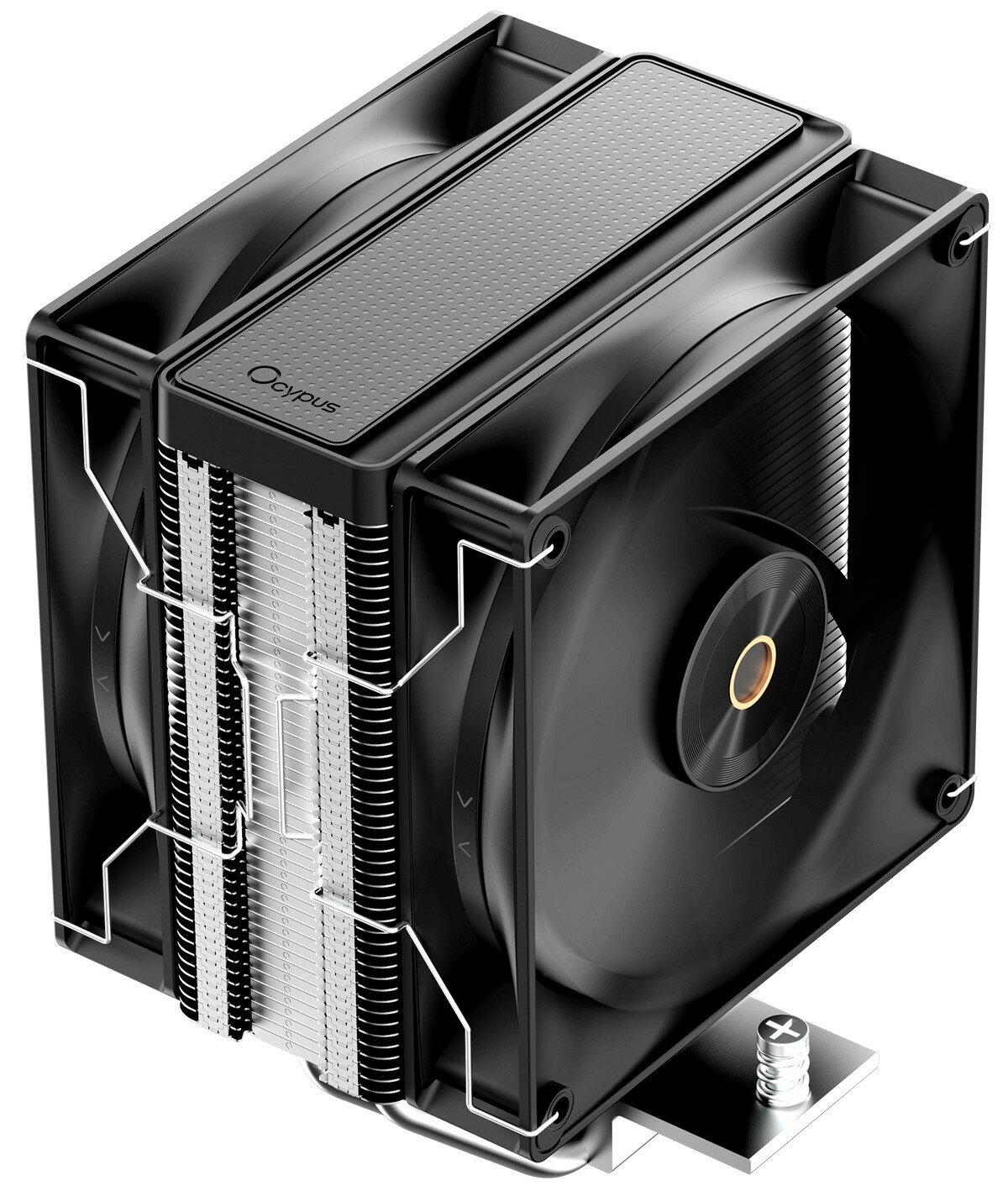 Кулер Ocypus Delta A40 Elite BK Dual Fan (Delta-A40-BK2NNWN00X-GL)
