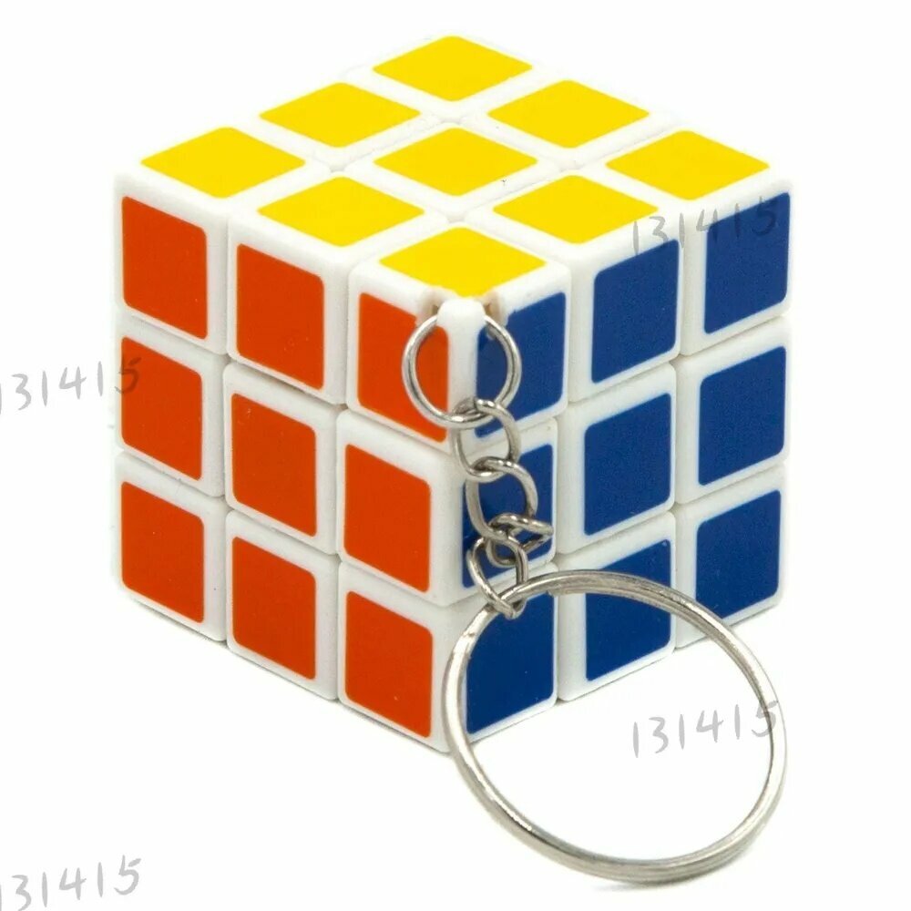 Мини-Кубик Рубика 3x3 для детей, развивающая логическая игрушка, 15 шт в упаковке, брелок для начинающих3