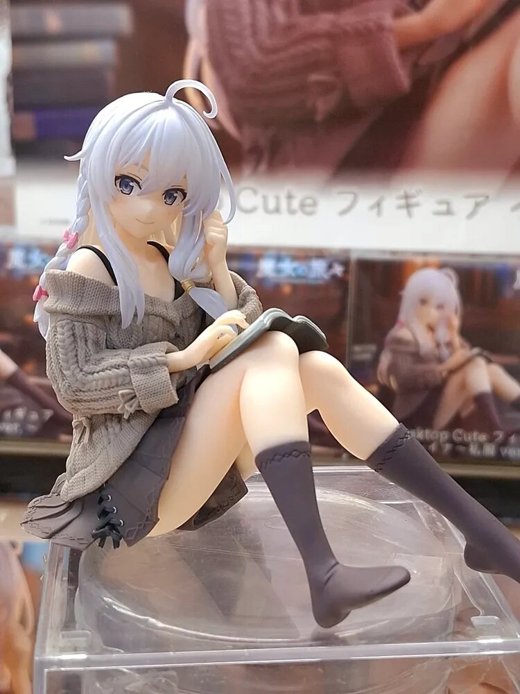 Аниме Фигурка/TAITO Desktop Cute-Путешествие Элейны(Majo no Tabitabi)/Элейна,130MM