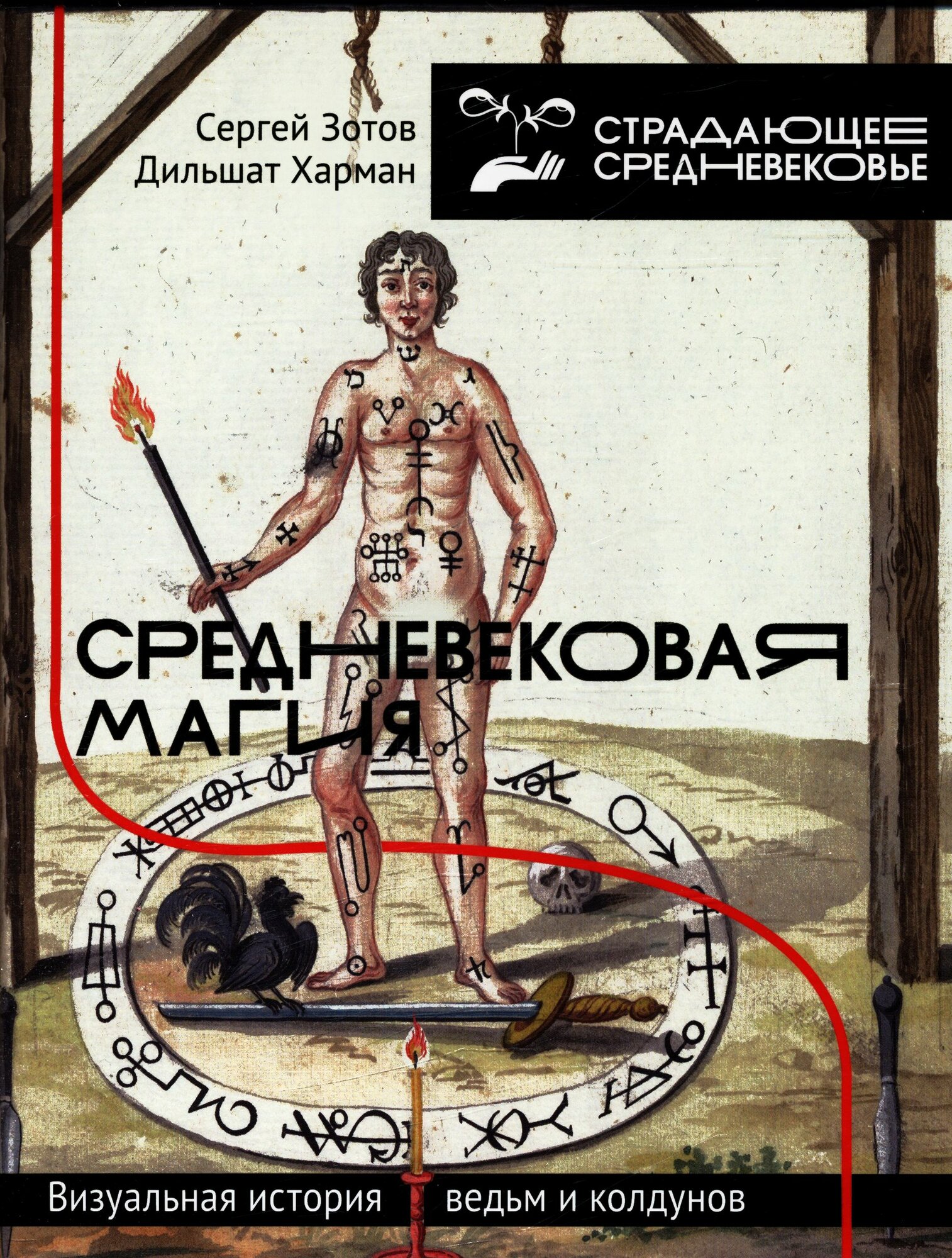 Средневековая магия. Визуальная история ведьм и колдунов (Зотов С. О, Харман Д. Д.)