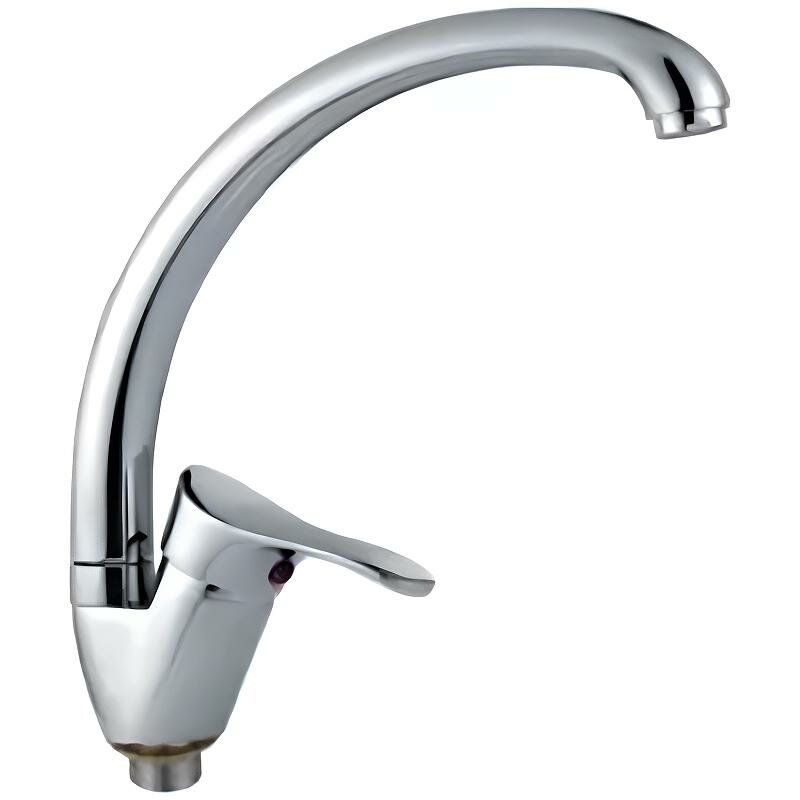 Смеситель для кухни Frap H14 F4114-2 хром, рычажный, силумин
