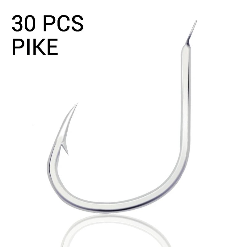Крючки для рыбалки JK PIKE Style Assist No.2, 30 шт.