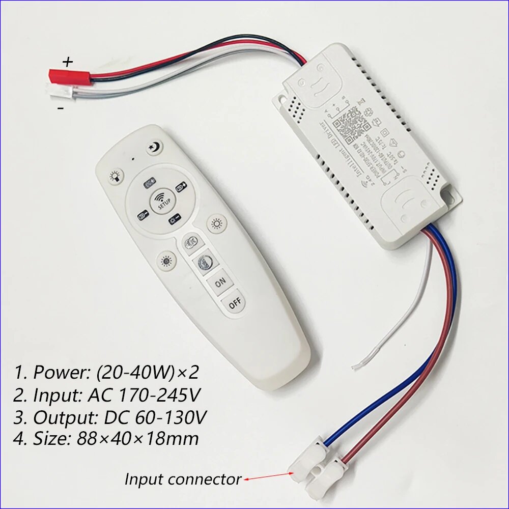 Светодиодный трансформатор Compson 2.4G (20-40W)-2
