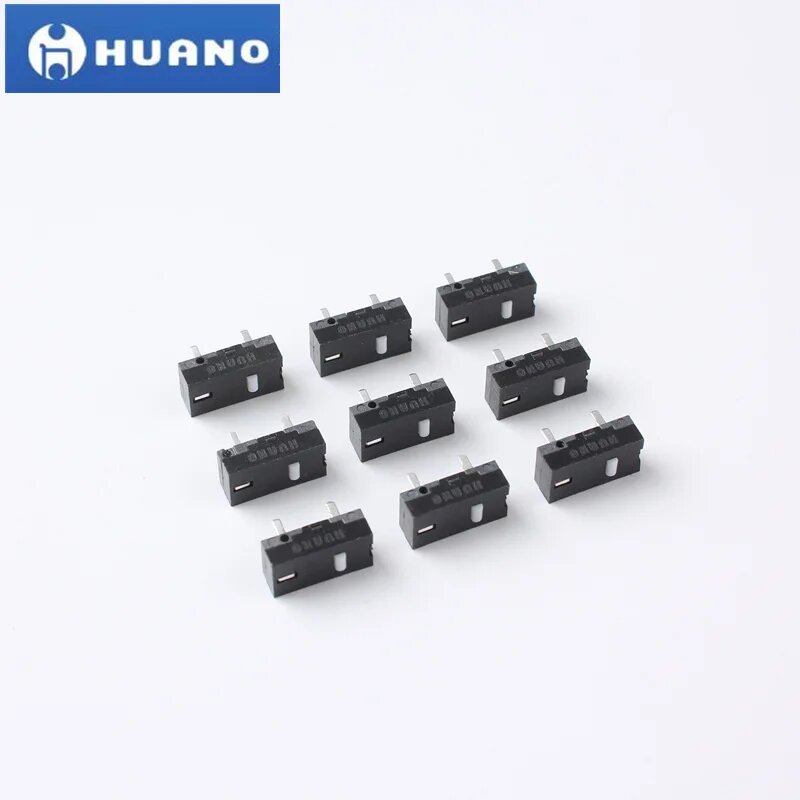 Микропереключатели HUANO DIP-2, 10 шт, Цвет: 10 PCS
