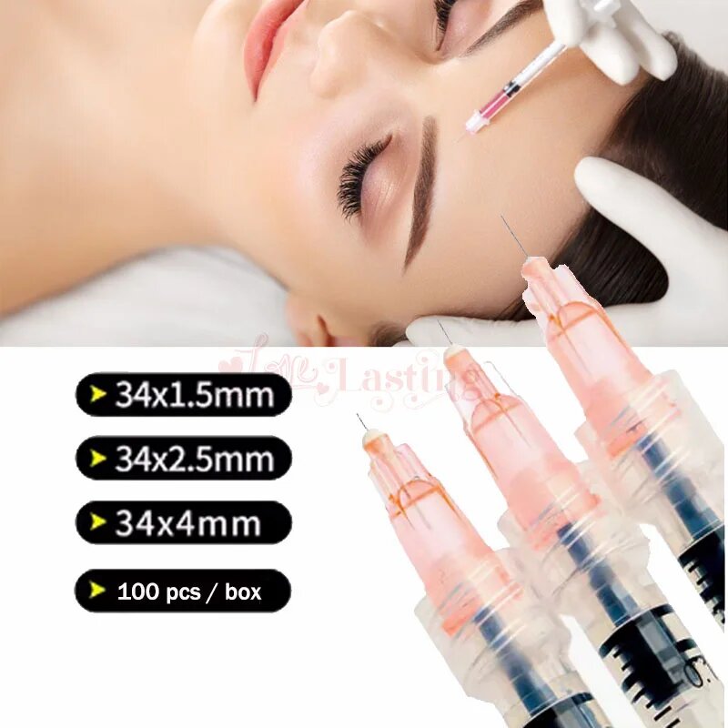 Корейские иглы для век 34Gx2.5mm
