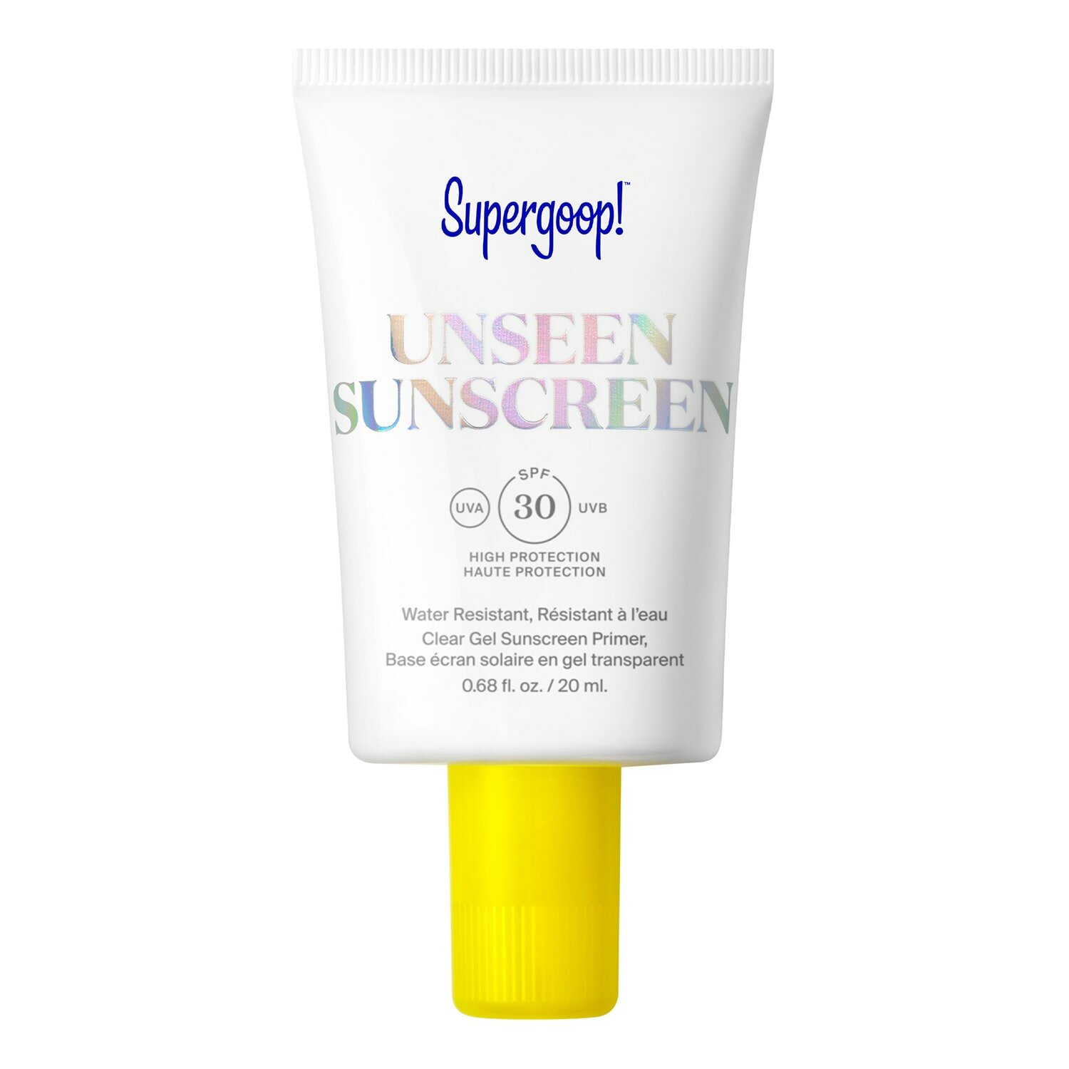 Supergoop солнцезащитный крем SPF 30 PA+++ Unseen Sunscreen 20 мл 657785