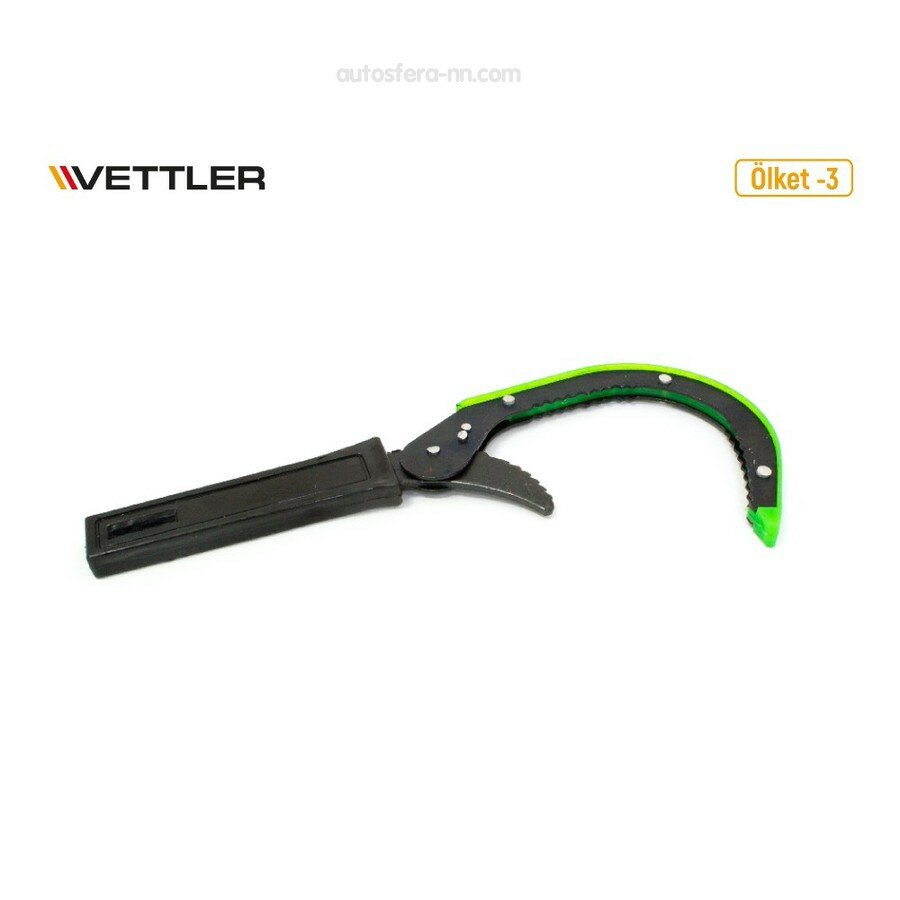 VETTLER OLKET3 Съемник масляного фильтра серп усиленный (VETTLER)