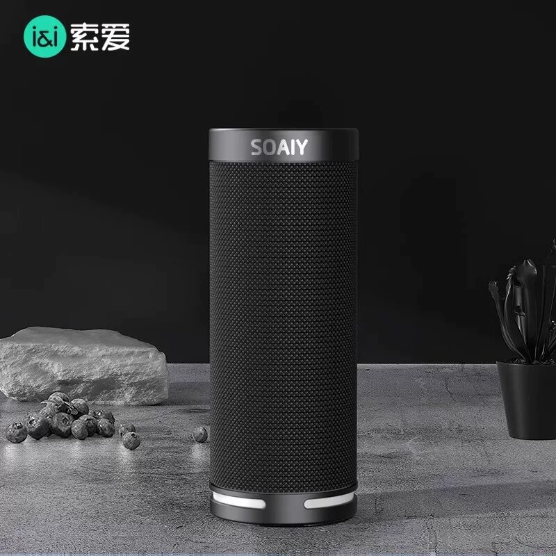 Портативная Bluetooth-колонка Sony Ericsson E12 с 3D-звуком, стереосистемой, мощным сабвуфером и высокой мощностью для
