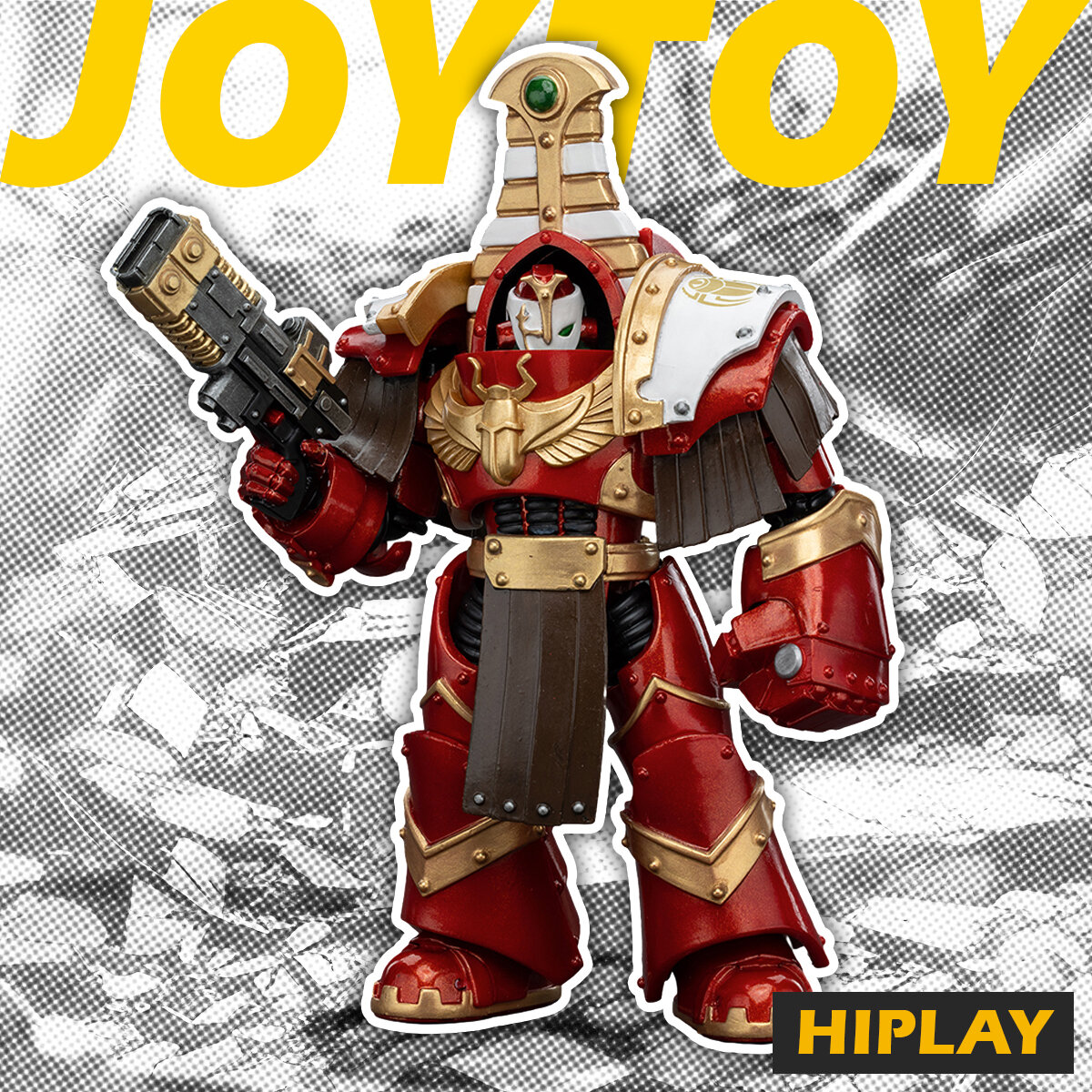 HIPLAY JOYTOY Warhammer The Horus Heresy Тысяча Сынов Legion Praetor in Cataphractii Terminator Armour JT5765 1/18