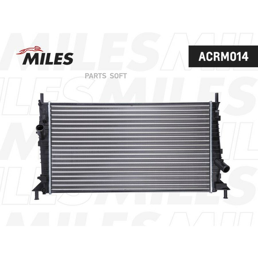 MILES ACRM014 Радиатор FORD FOCUS 1.4-2.0/2.0TD 04- ()
