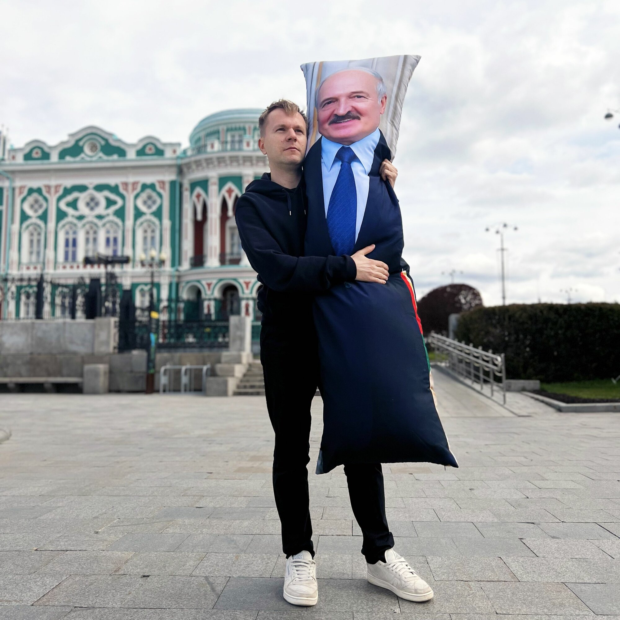 Подушка дакимакура Лукашенко Александр Григорьевич 50x170 см