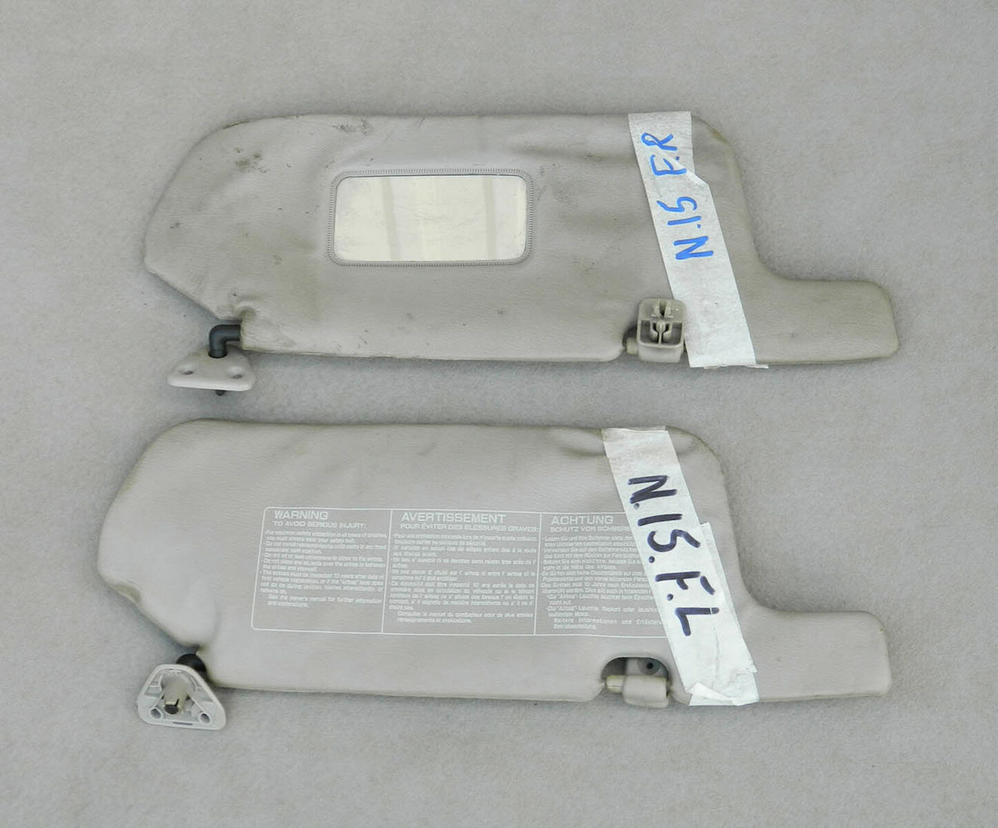 Козырек солнцезащитный Nissan Almera N15