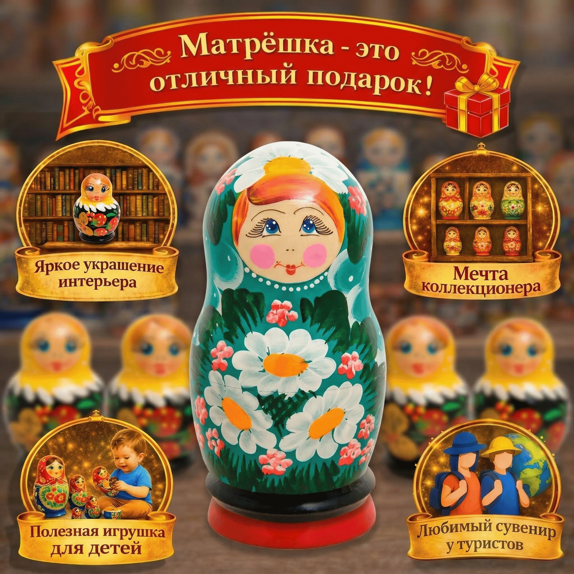 Матрёшка Иванка — фото 1
