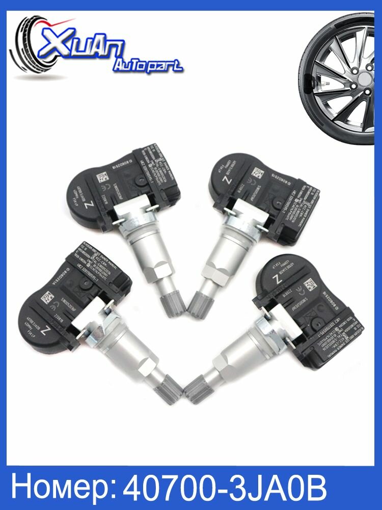 40700-3JA0B 40700-3JA0A TPMS Датчик давления шины 433 МГц Подходит для NISSAN Maxima Murano Pathfinder Teana King ALTIMA, Подходит для INFINITI Q50 Q50L Q50L QX60 JX35 Q70 S180052352B S180052036H